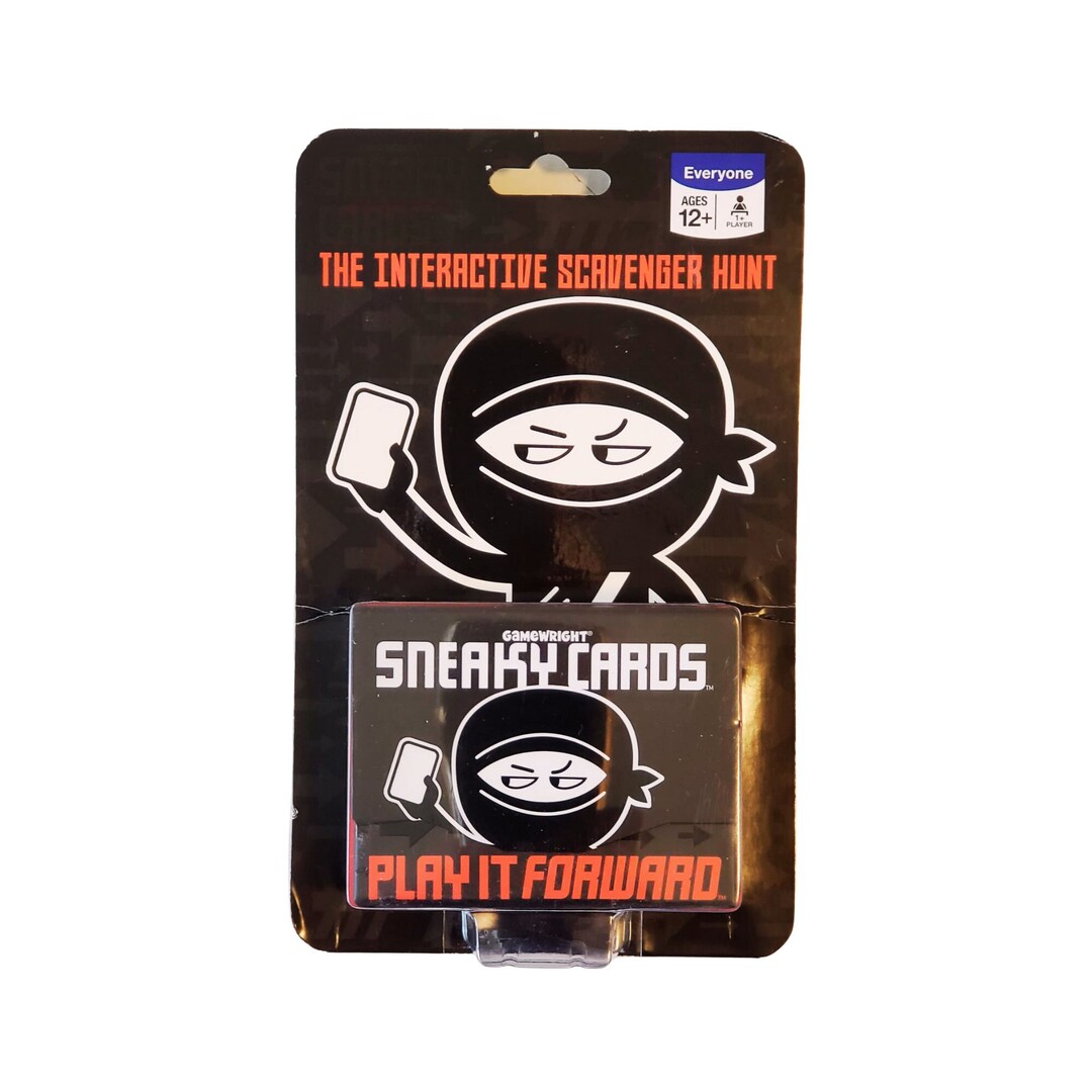 Sneaky Cards Card Game, Travel Box Edition, Sealed, by Gamewright, Play ...