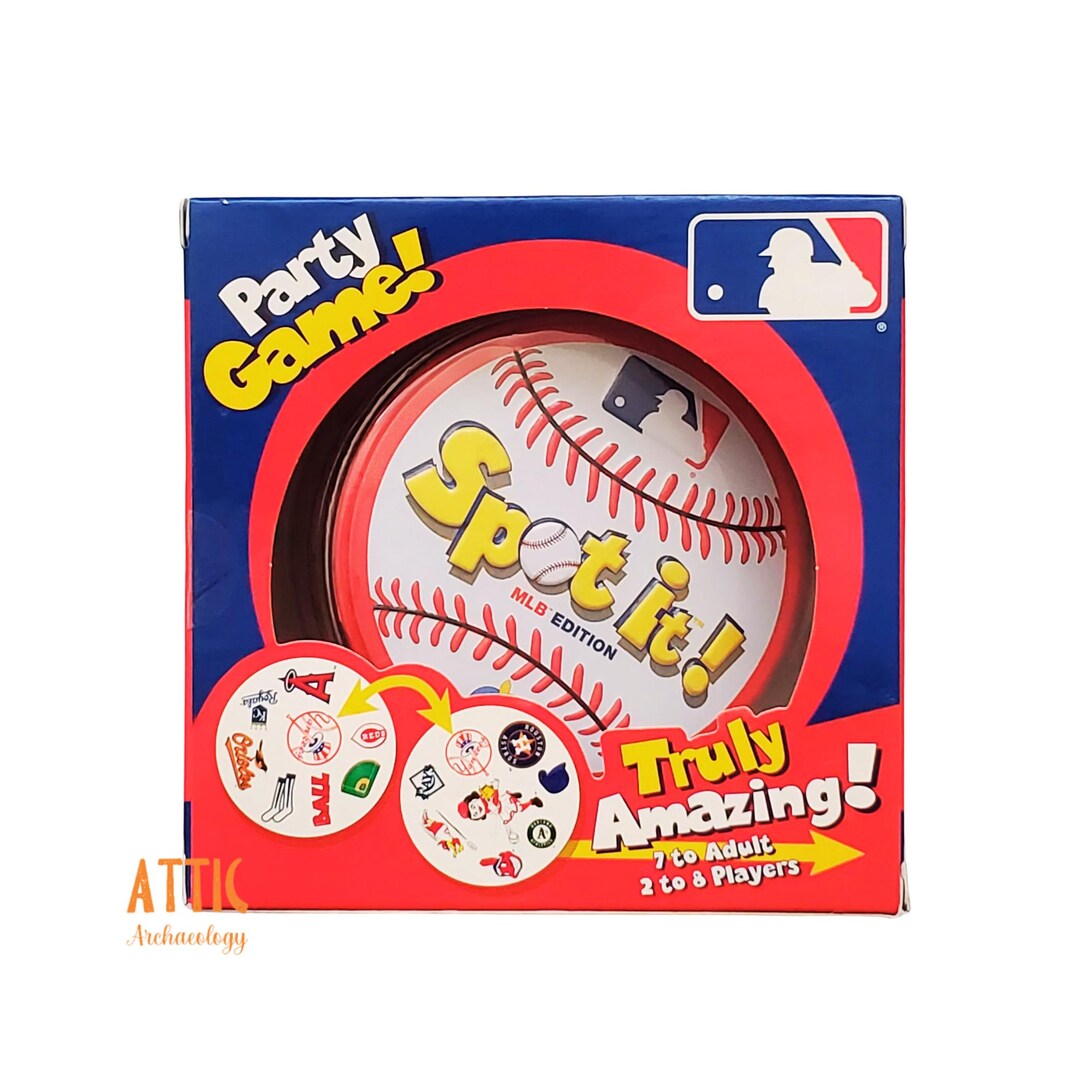 Spot It! Card Game, MLB Edition, Like New in Box, MLB Game, Baseball ...