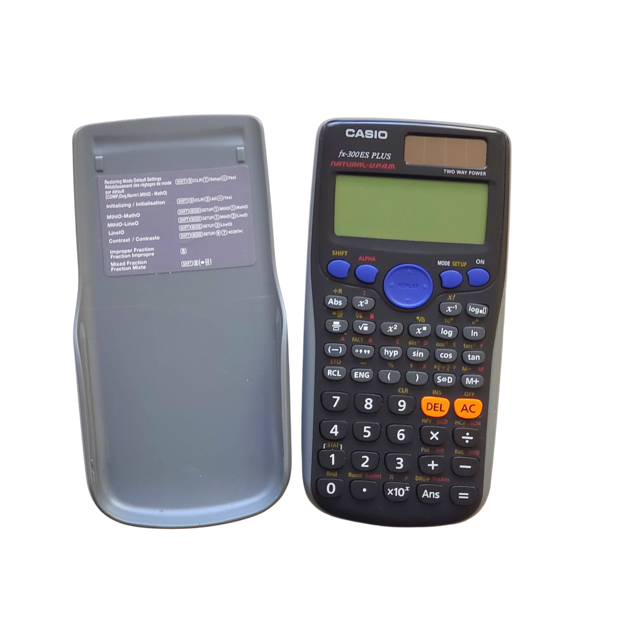 Casio Solar Calculator, Scientific, Two Way Power, Fx-300, 2000s, Great ...