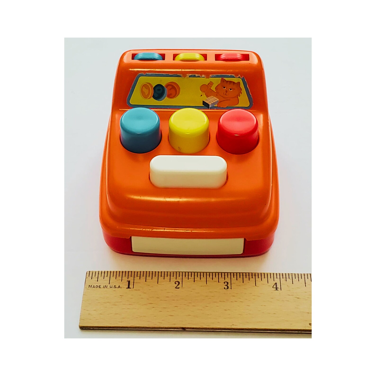 Vintage 1980s Register Machine Toy, Tomy (vintage Ringing Mini Cash ...
