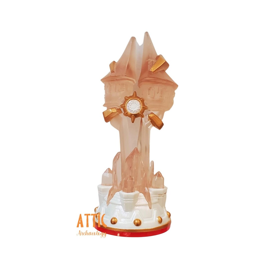 Skylanders Trap Team Sunscraper Spire, Light Element Expansion Crystal, by Activision,retired ...