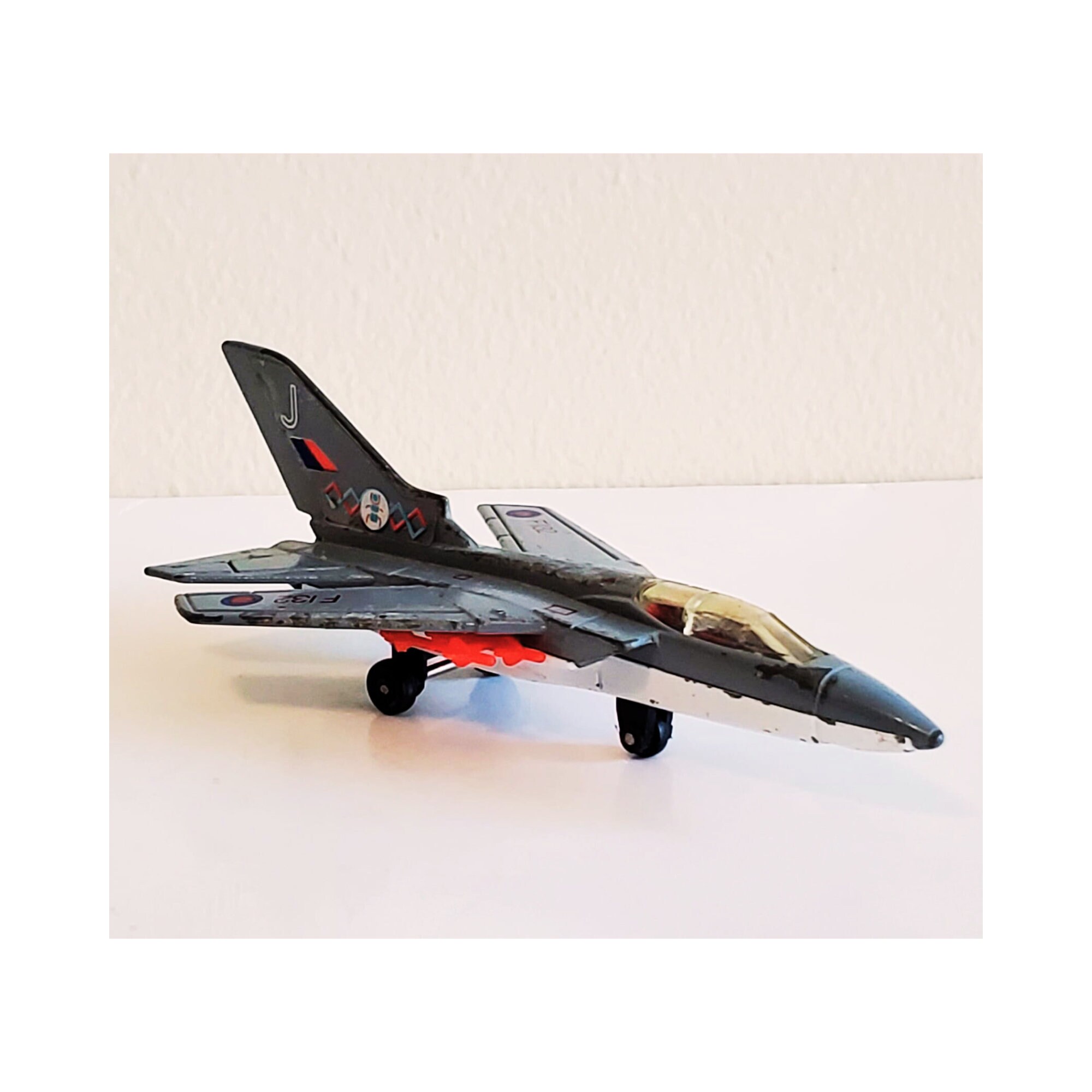 Vintage 1977 Matchbox Diecast Military Airplane, Tornado SB22 With ...
