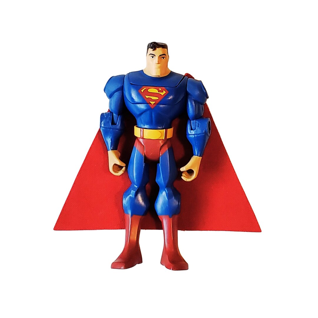 2000s Superman With Cloth Cape Action Figure, Superman the Brave and ...