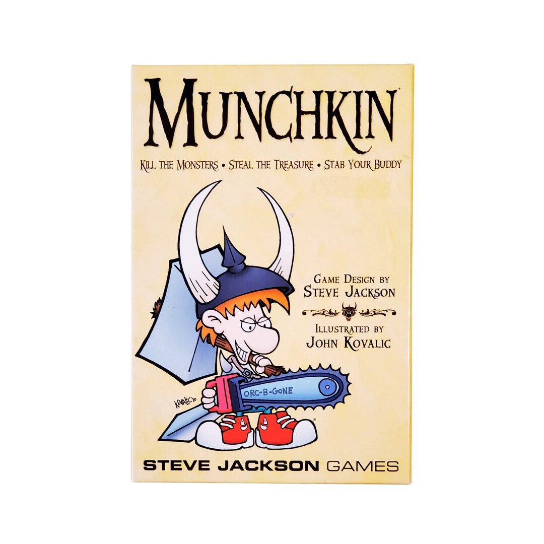 Munchkin Card Game, Like New, Original Edition, Dungeons Card Game, by ...