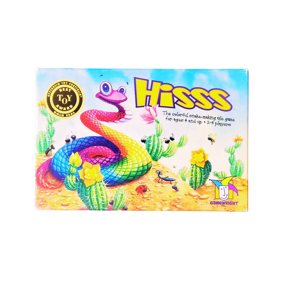 2000s Hisss Board Game Snake-making Tile Game by - Etsy