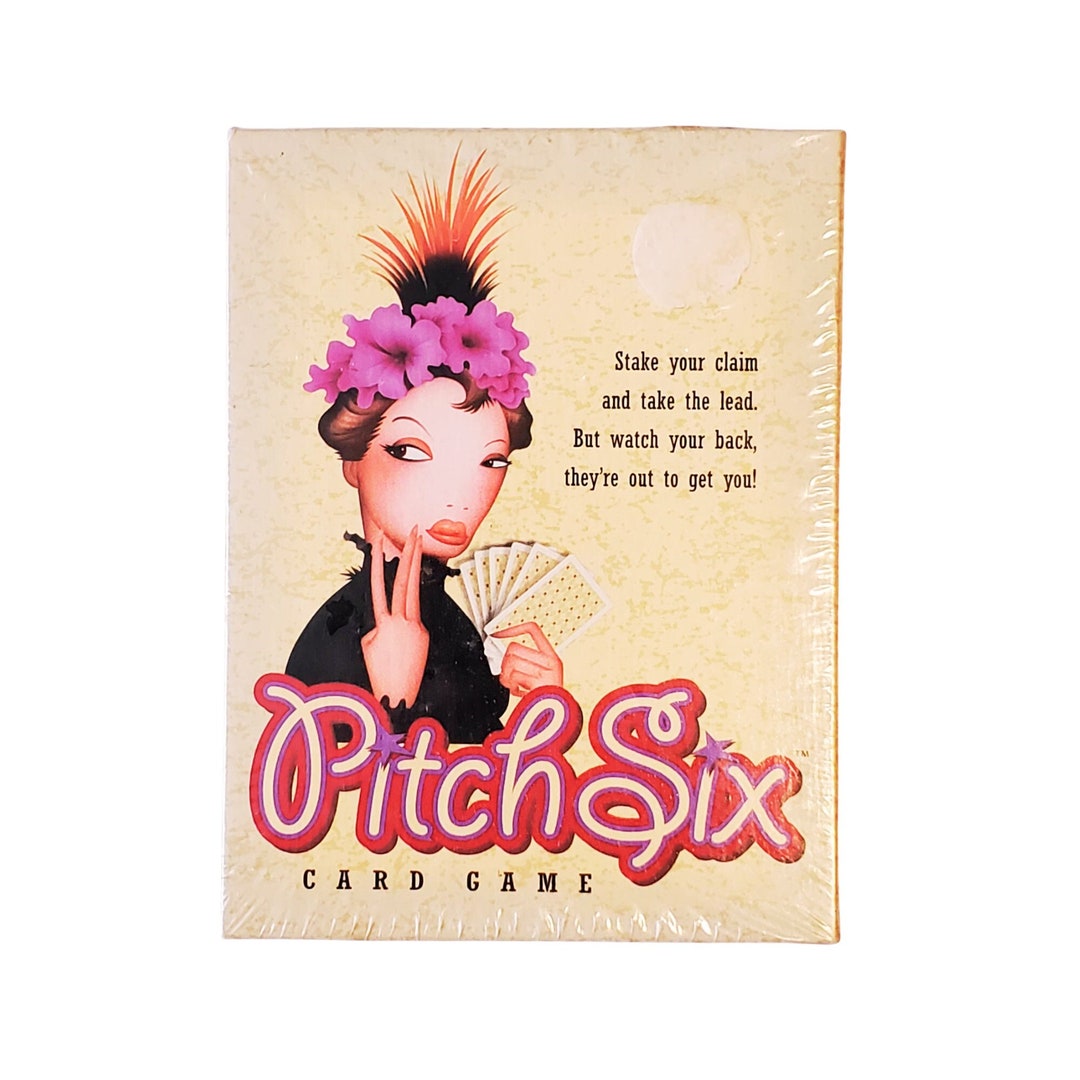 2000s Pitch Six Card Game, Like New, Sealed, Parker Brothers, 2000s ...