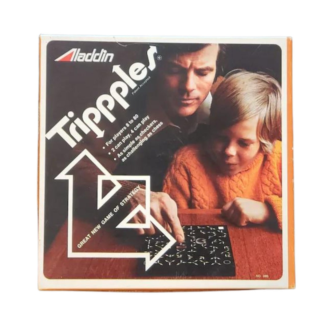 Vintage 1970s Trippples Game, Rare Triples Board Game, by Aladdin -rare ...