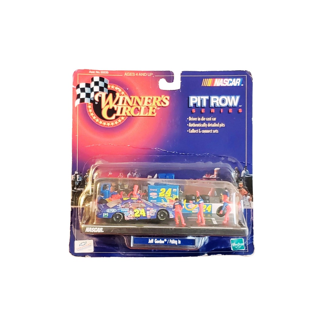 Vintage 1990s Winner's Circle Diecast Nascar Pit Row, Nascar Car 24 Pit ...