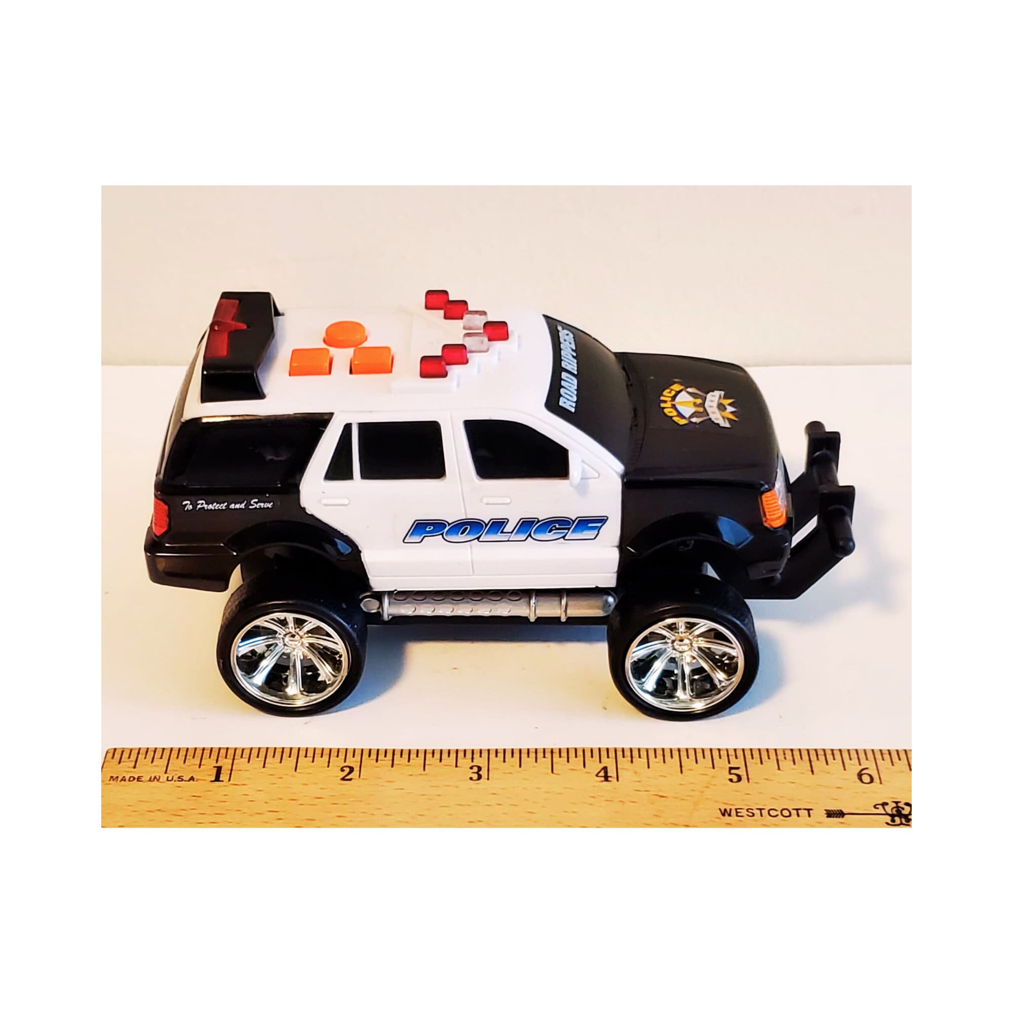 Road Rippers Police SUV With Electronic Sounds, 2000s Tuned-up Escalade ...