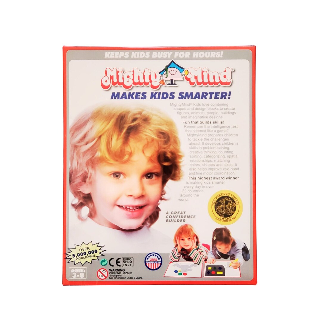 2000s Mighty Mind Game, Like New, Sealed, Piece-matching Game (learning ...