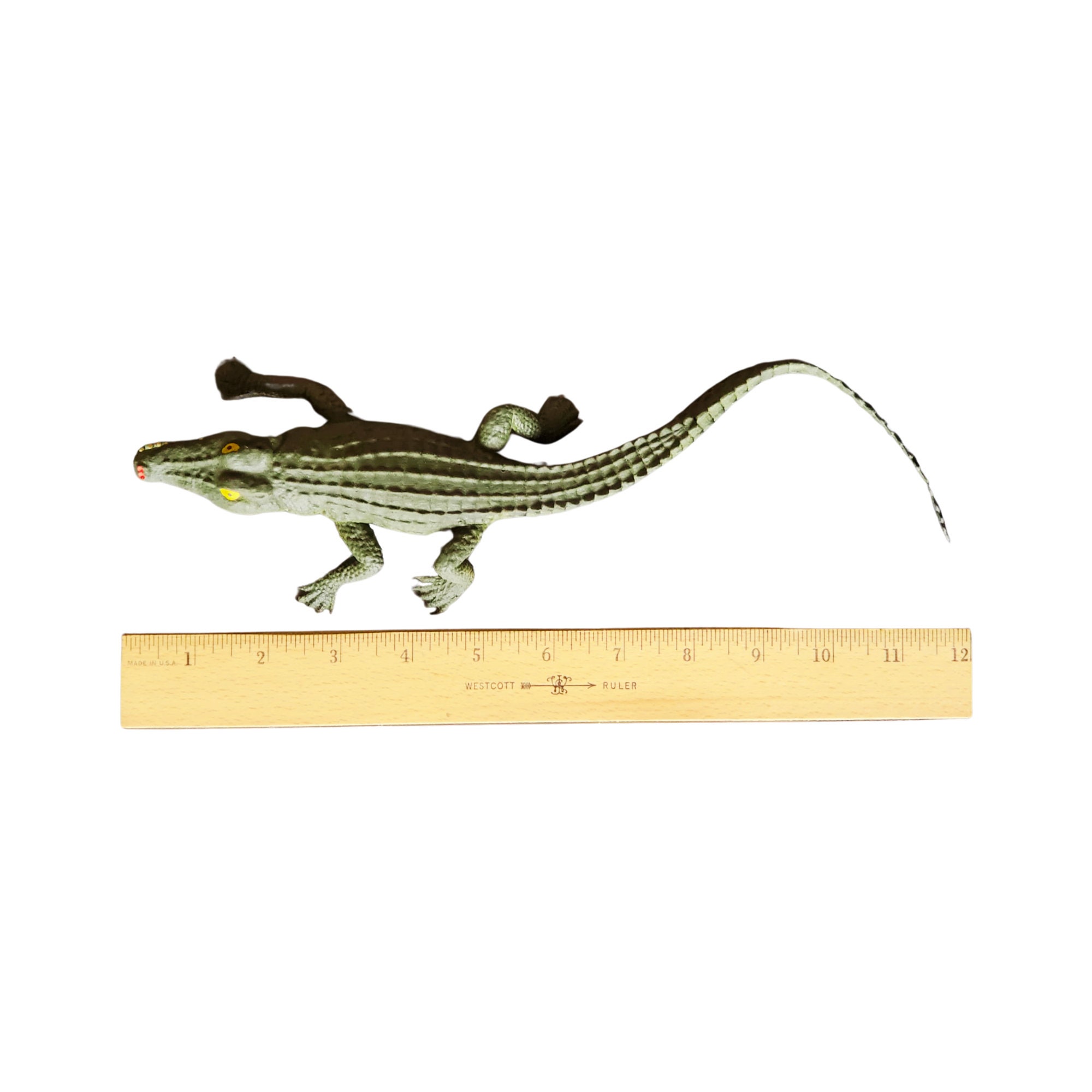 Vintage Squishy Alligator Figure, by Imperial, 14, Like New vintage ...