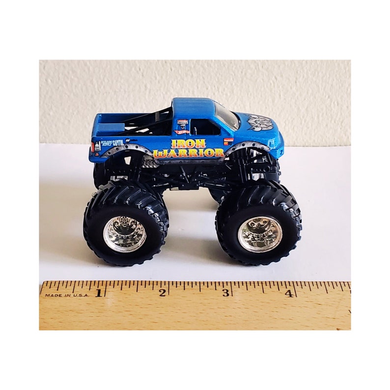 Hot Wheels Diecast Iron Warrior Monster Truck, 1:64, Excellent ...