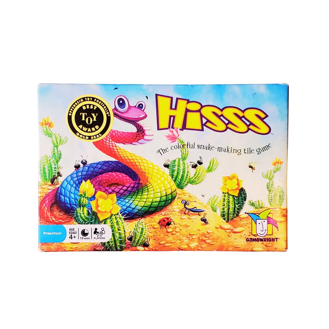 Hisss Board Game Snake-making Tile Game by - Etsy