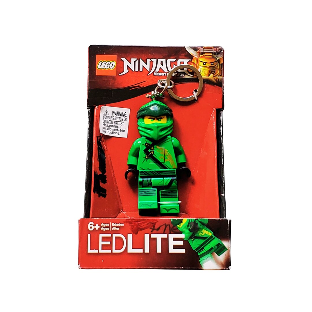 Lego LED Key Light Lego Green Ninjago Key Flashlight Lego - Etsy