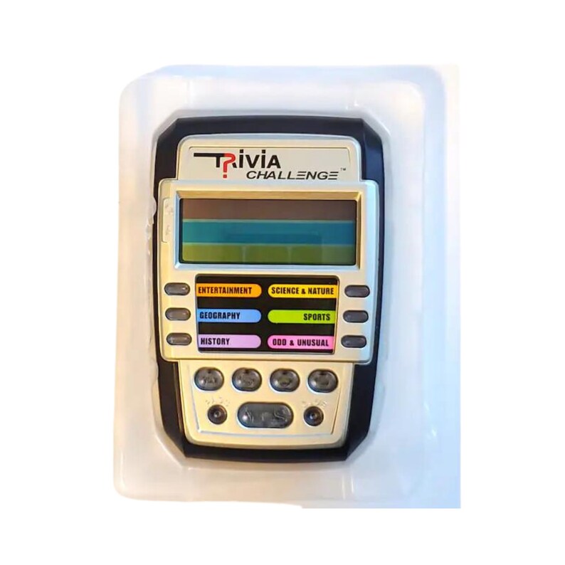 Handheld Electronic Trivia Game, Retro Trivia Challenge Game by ...