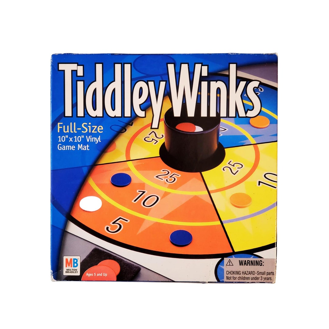 2000s Tiddley Winks Game, by MB, Like New, Coordination Board Game ...