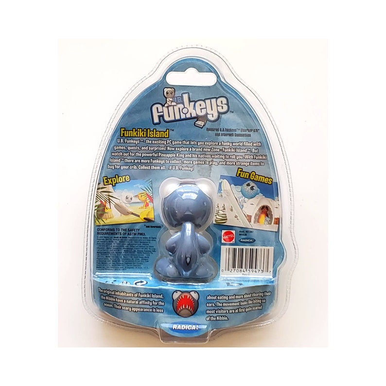 Sealed UB Funkeys, Nibble, by Radica usb Toy, Virtual Toy, Radica ...