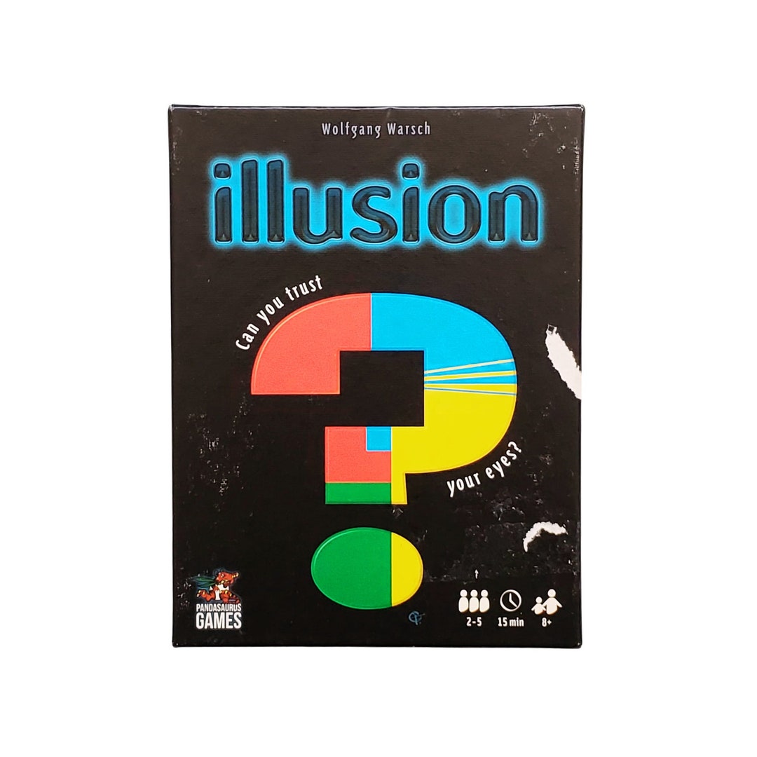 Illusion Card Game, Hard Box Edition,large Cards,complete, Great Shape ...