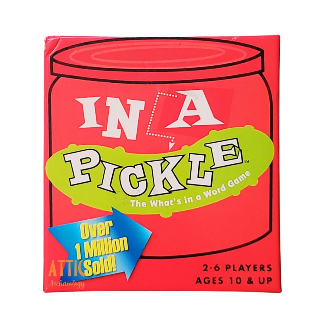 In a Pickle Card Game, Like New, Words Card Game, Thinking Card Game ...