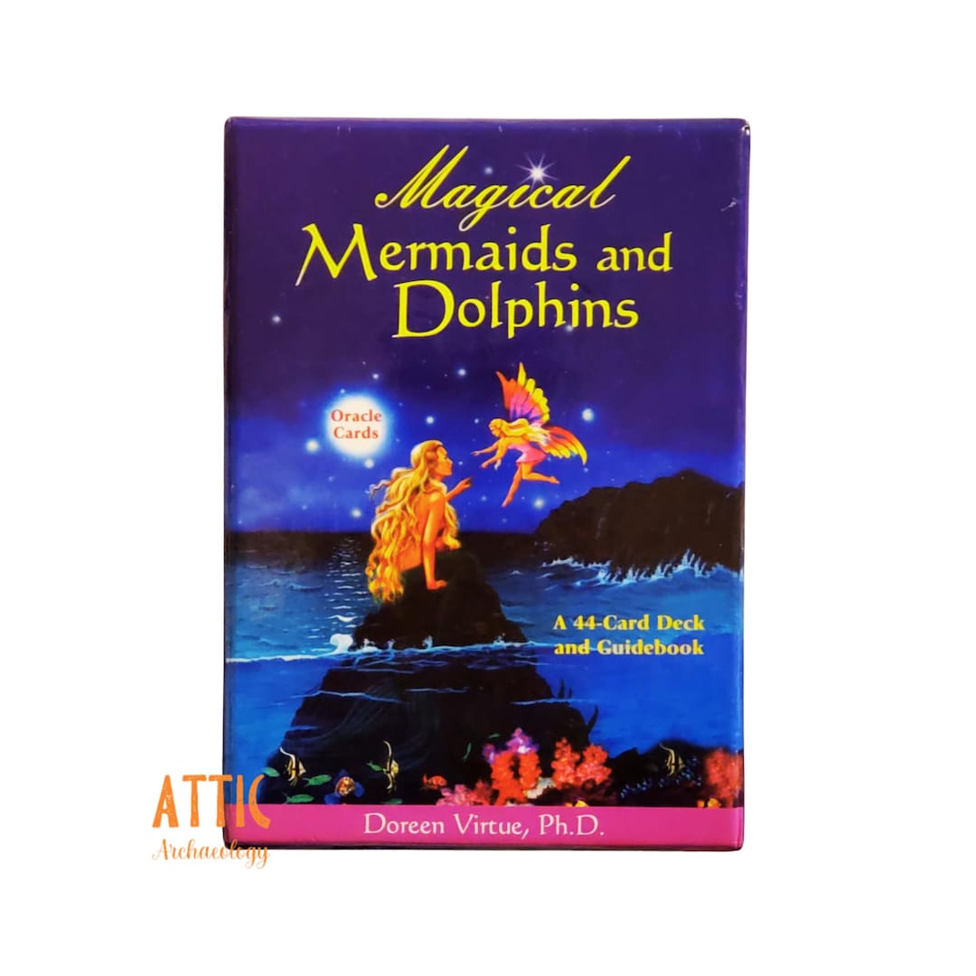 Magical Mermaids and Dolphins Oracle Cards, by Doreen Virtue, 44-card ...