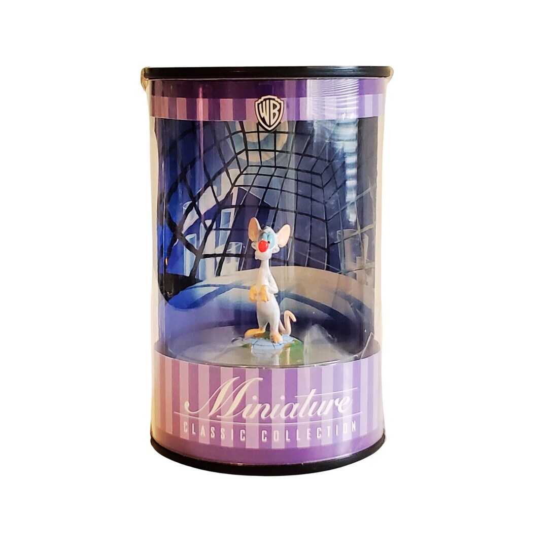 Vintage 1990s Pinky Figurine, Miniature Warner Bros Looney Tunes ...