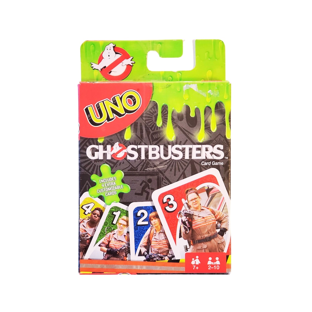 Uno Ghostbusters Edition Game, Collectible Uno Game, Uno Ghostbusters ...