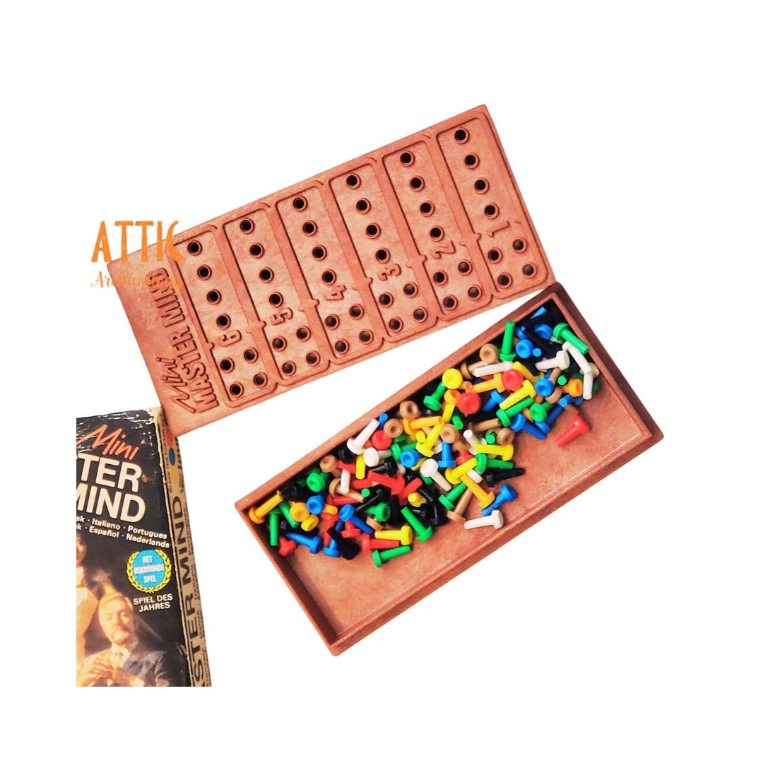 Vintage 1970s Mini Master Mind Game, by Invicta, Made in England, Great ...