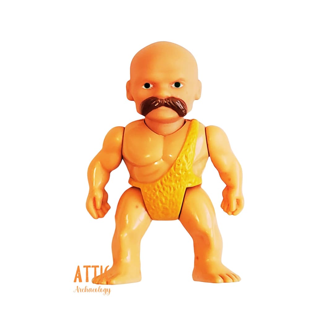 Vintage 1980s Playskool Caveman Figure, Playskool Bald Caveman Figure ...