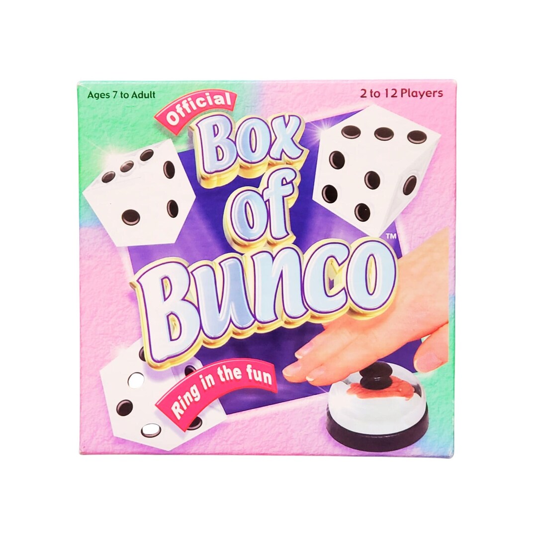 2003 Box of Bunco Game, Official Box of Bunco Dice Game, by Winning ...