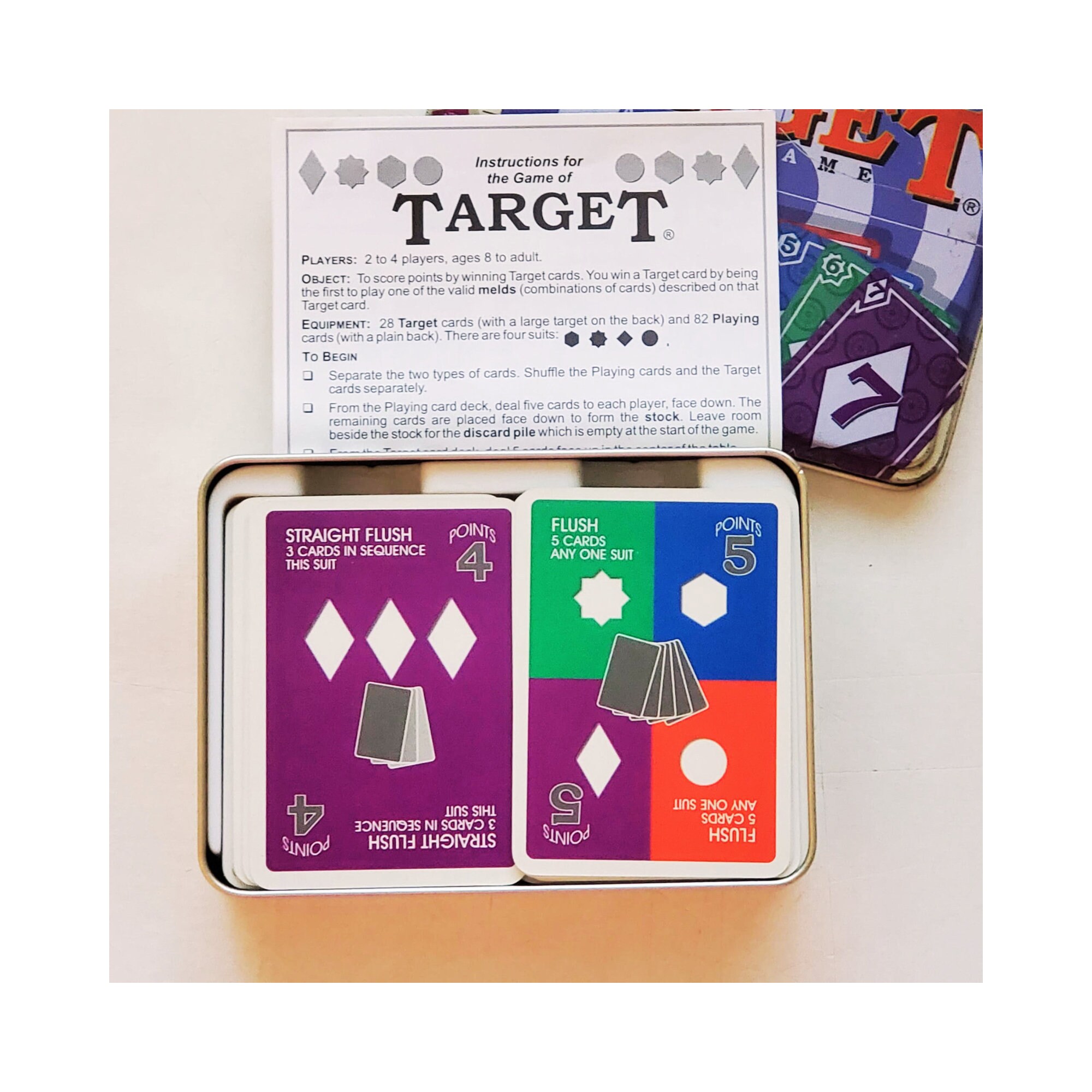 2000s Target Card Game, Tin Edition, Complete/like New, by Enginuity ...