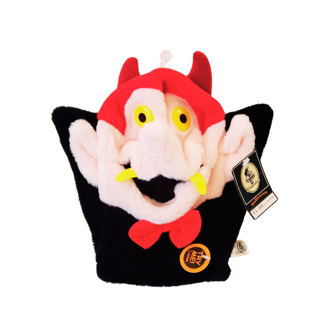 Vintage 1990s Count Dracula Hand Puppet, by Geppeddo Puppets, Like New ...