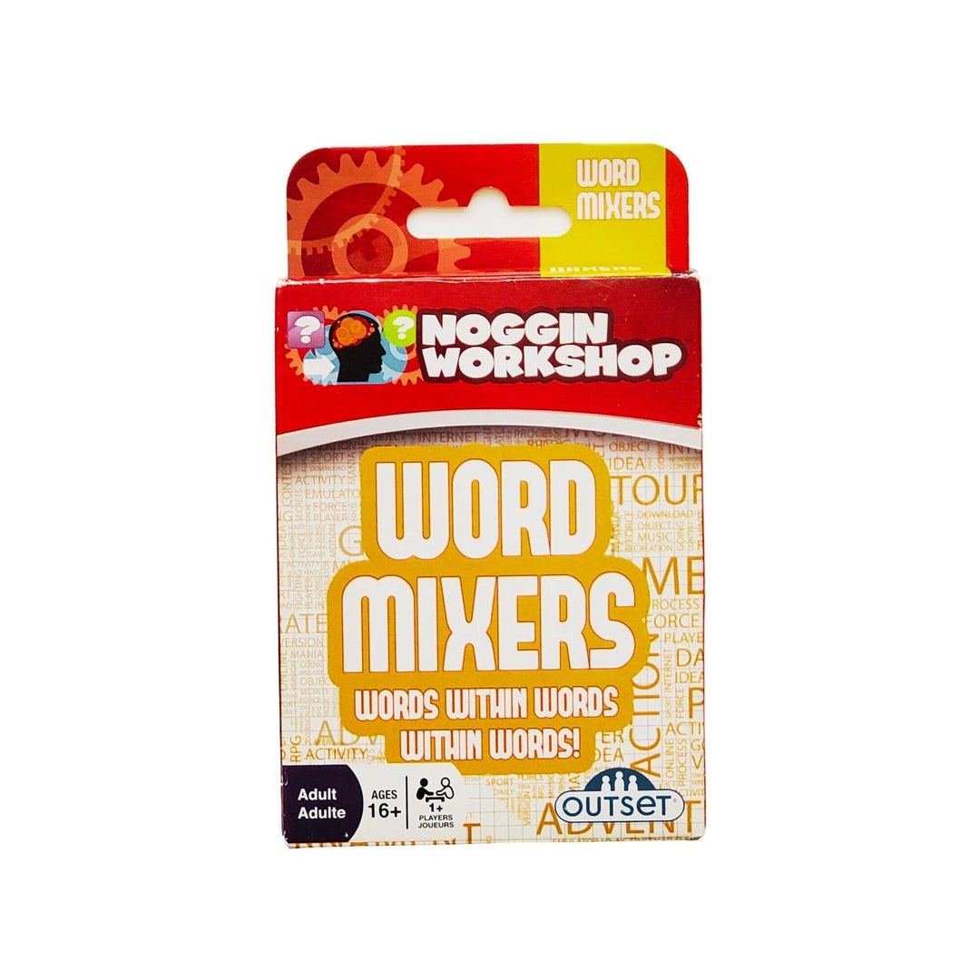 Sealed Word Mixers Card Game/board Game, by Outset -english Language ...