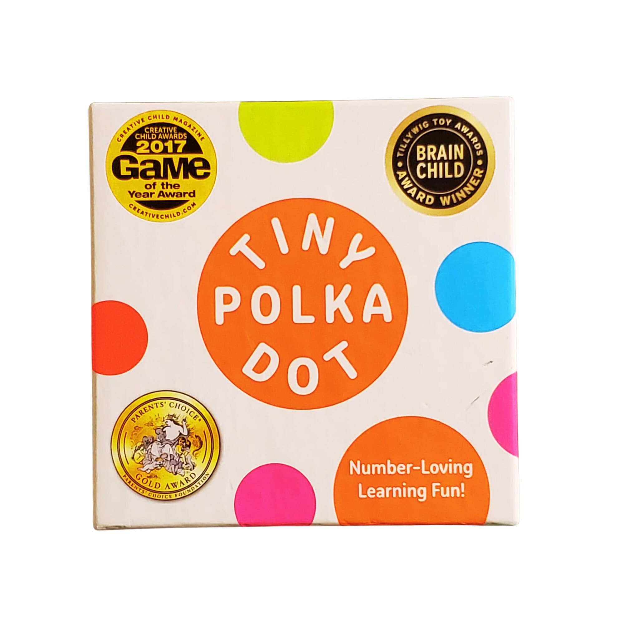 Tiny Polka Dot Card Game, Numbers Card Game, Math Card Game, Like New ...