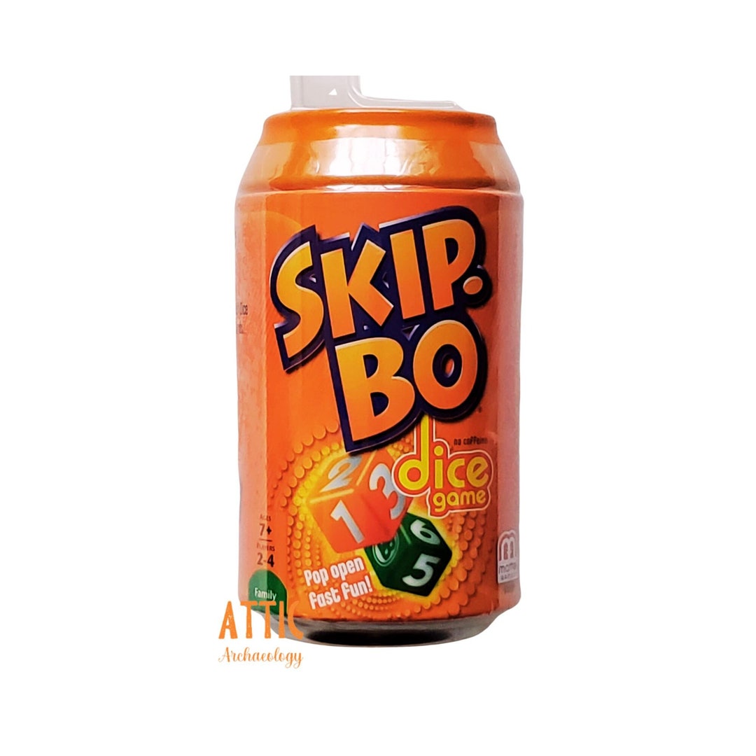 Skip-bo Dice Game, Tin Edition, Like New, Sealed, Rare Dice Game - Etsy