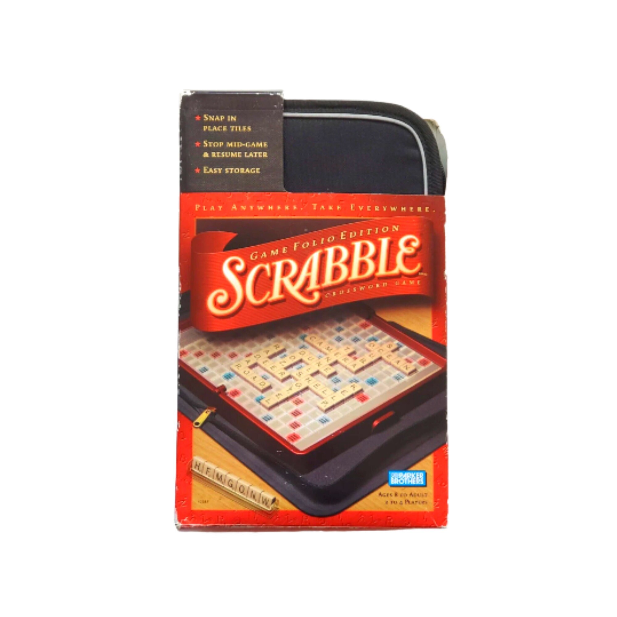 Sealed/vintage 2001 Scrabble Game, Folio/travel Edition, Parker ...