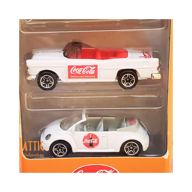 Vintage 1990s Matchbox Diecast Coca-cola 5 Car Pack, Sealed Like New ...