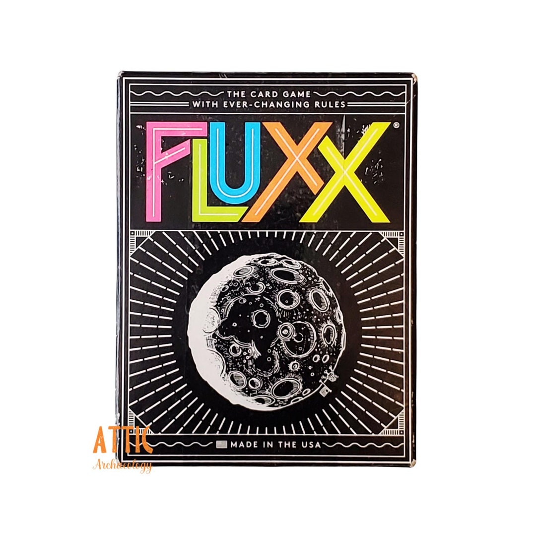Fluxx 5.0 Card Game, Like New, Updated Simplified Fluxx Game, Retired ...
