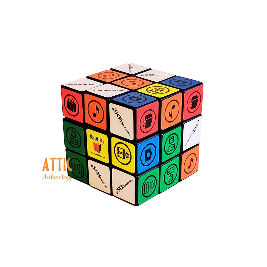 Original Rubik's Cube, 3x3, Nintendo DS Edition Rubik's Cube, Like New ...