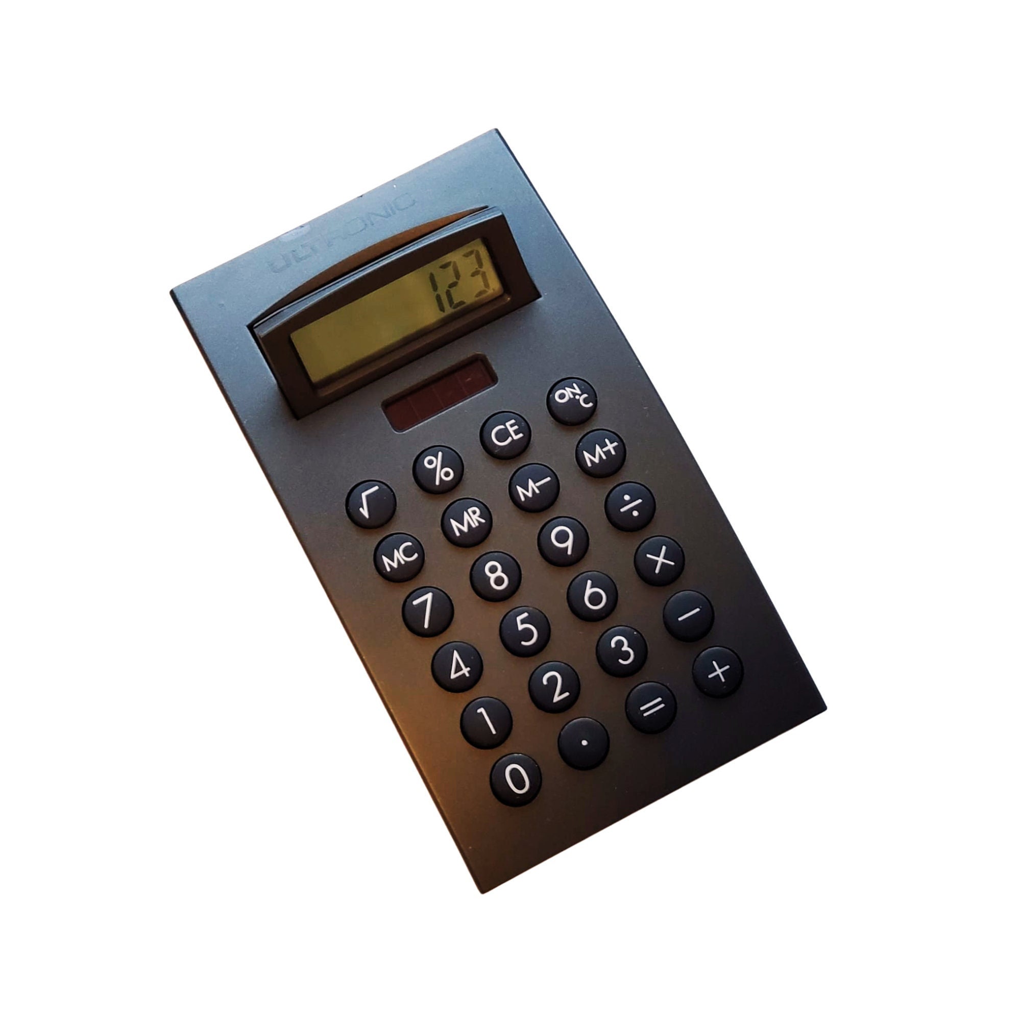Ultronic Retro Electronic Solar Calculator, 2000s Desktop Solar ...