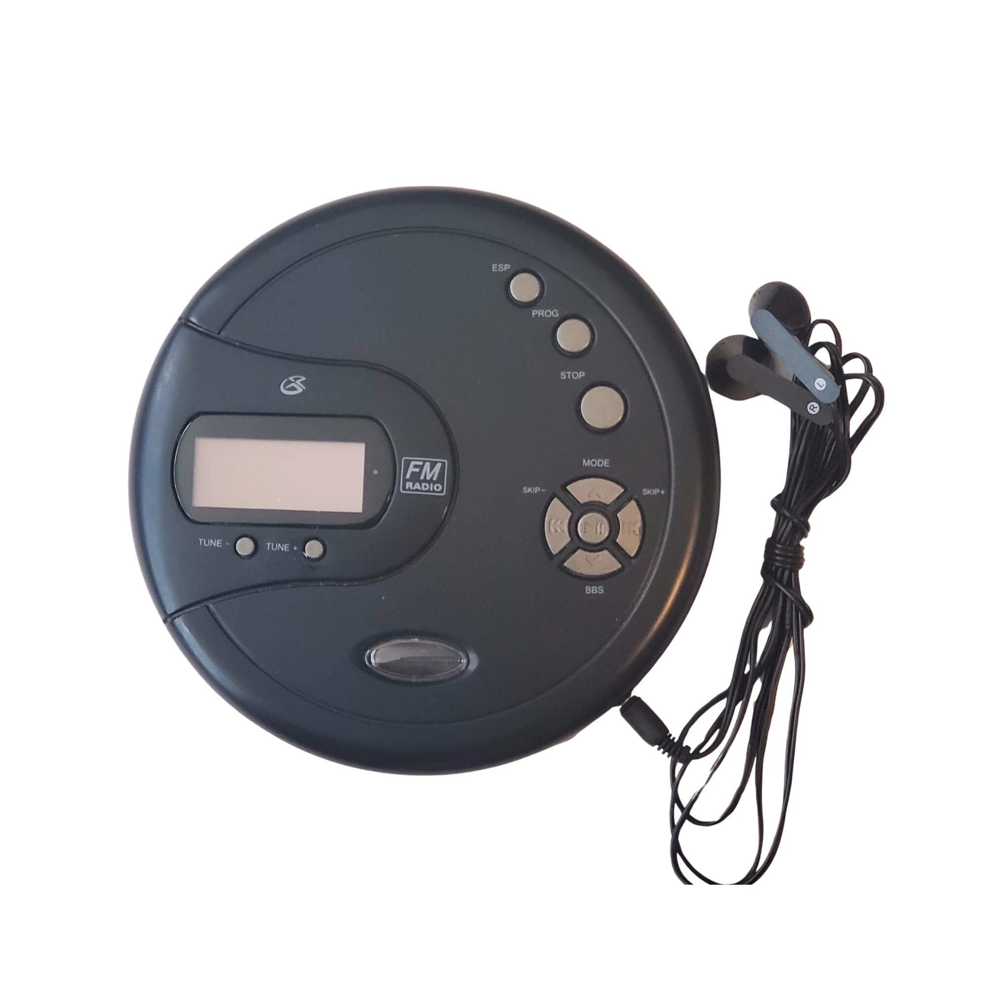2000s GPX Sport Portable Cd Player, Antishock, FM/AM Radio, 2000s All ...