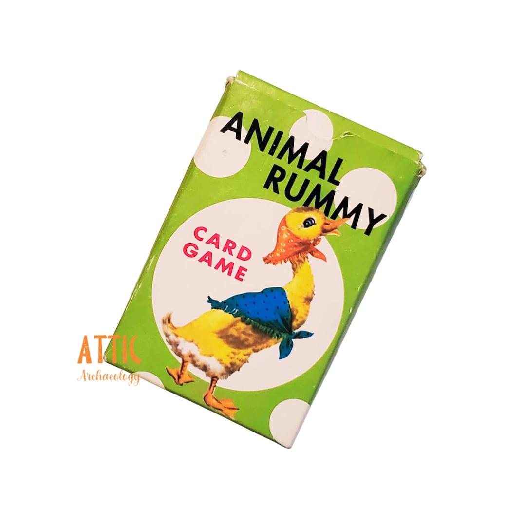 2000s Think Fun Animal Rummy Game, Excellent Condition, Rare Retired ...