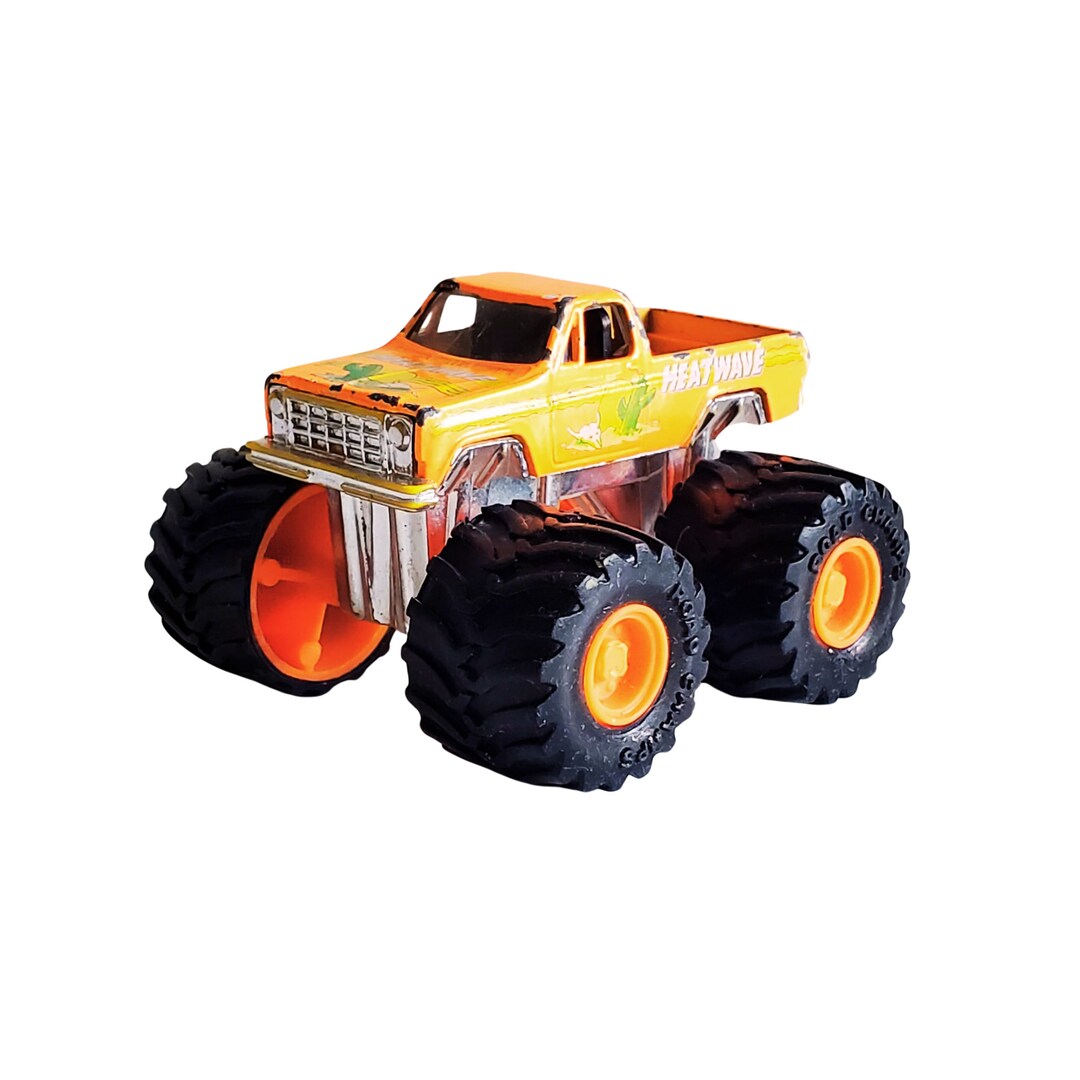 Vintage 1980s Road Champs Diecast Monster Truck, 1:64, Full Chromed ...