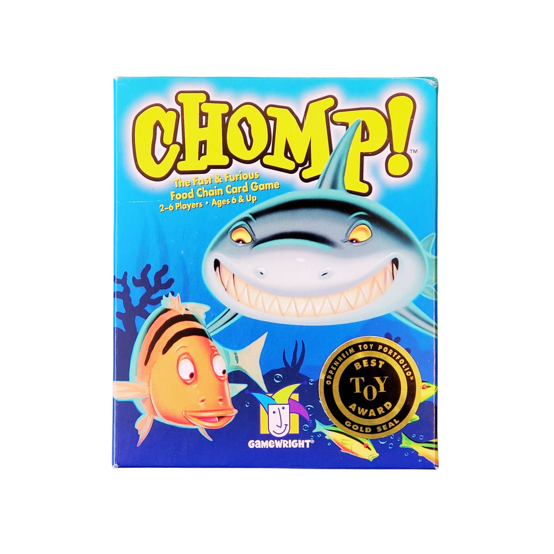 2000s Chomp Card Game, Chomp Board Game, Gamewright, Complete/great ...