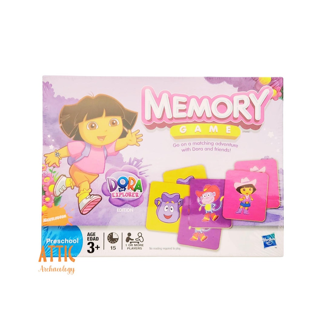 2000s Dora the Explorer Memory Matching Game, Sealed, Like New, Rare ...