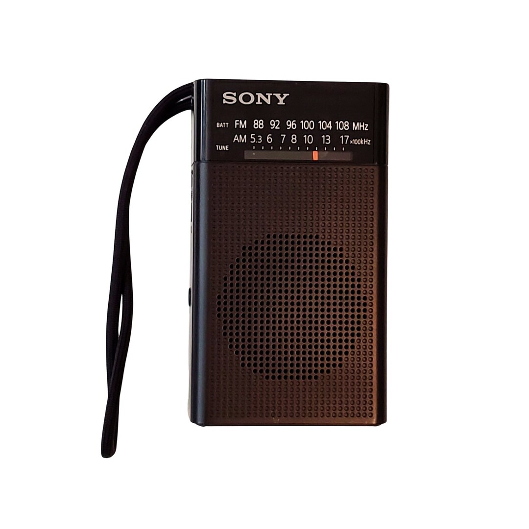 Vintage Sony Portable Radio, Excellent Condition, Retro Sony Antenna ...