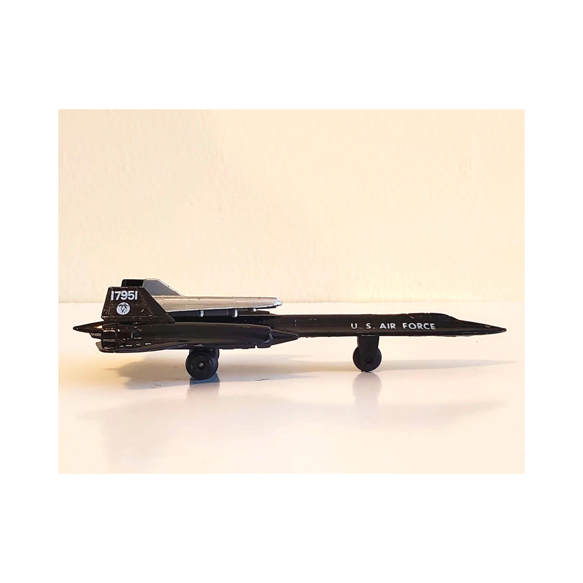 Vintage 1980s Zee Diecast A210 Lockheed SR-71 Airplane, 1:64, Great ...