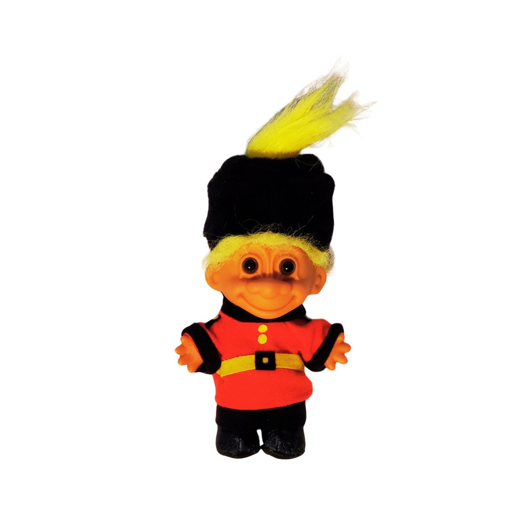 Vintage Royal Guard Troll Doll, 1990s British Guard Troll, English ...