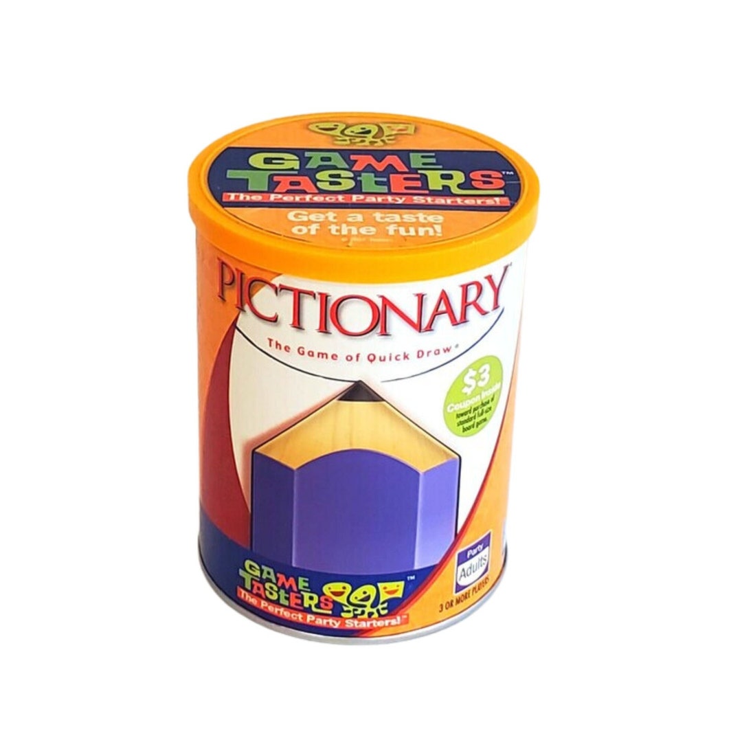 2000s Pictionary Game, Tube Travel Edition, Rare Pictionary Game ...