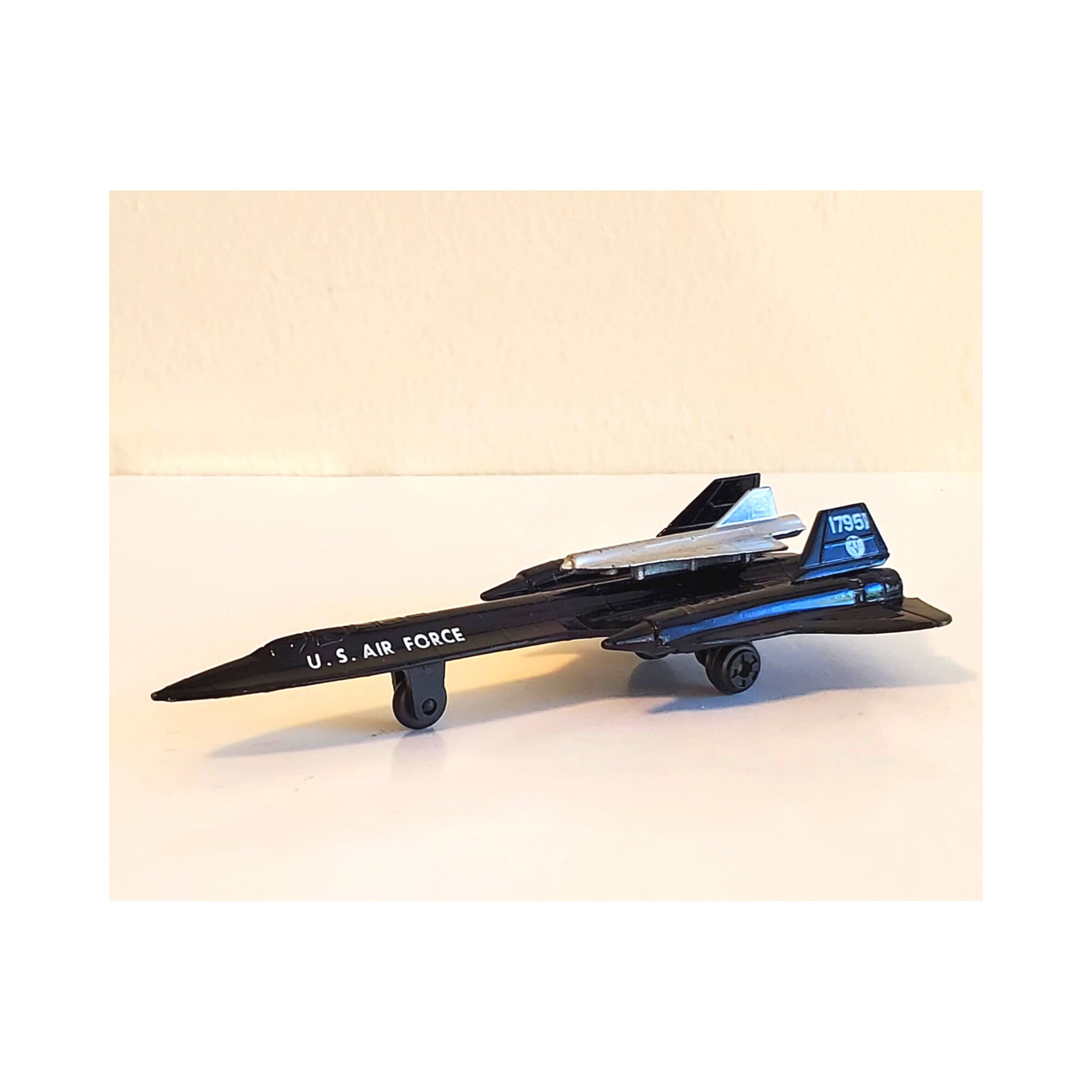 Vintage 1980s Zee Diecast A210 Lockheed SR-71 Airplane, 1:64, Great ...