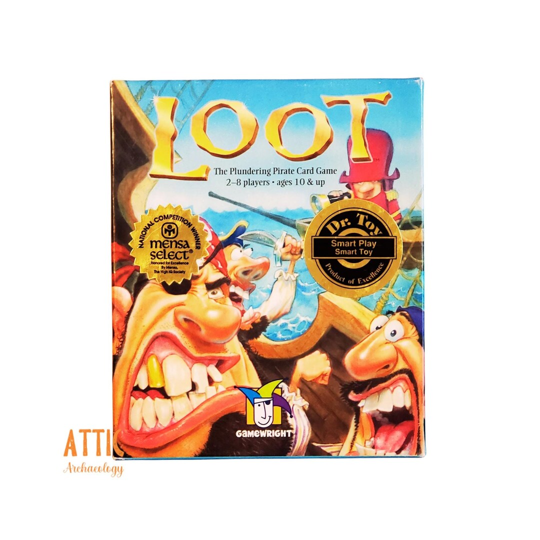 2000s Loot Card Game, by Gamewright, Complete, Instructions, Like New ...